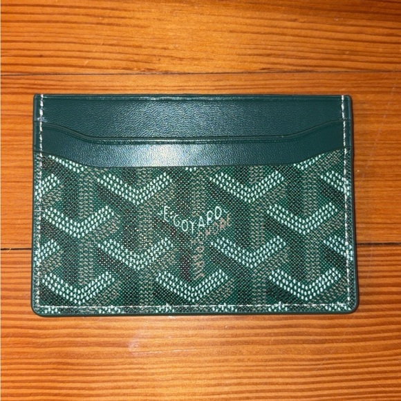 Goyard | Bags | Goyard Card Holder Green | Poshmark